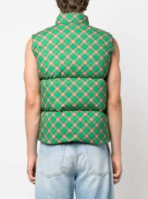 ERL Checked Padded Gilet