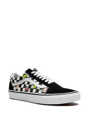 VANS Old Skool Fruit Checkerboard Sneakers - Black