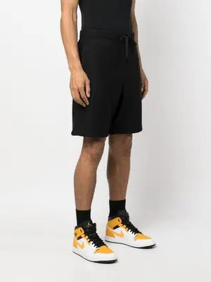 Carhartt Work In Progress Cotton-blend Drawstring Shorts - Black
