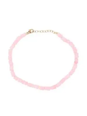 Jia Jia 14kt Yellow Gold Opal Beaded Bracelet - Pink