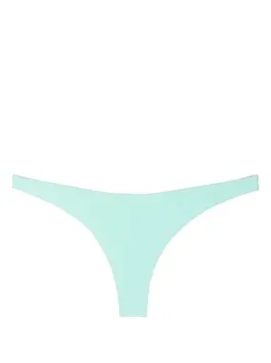 Jade Swim Terry Cloth-effect Bikini Bottoms