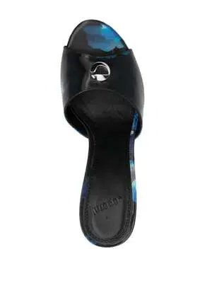 Coperni Logo-plaque Sandals - Black