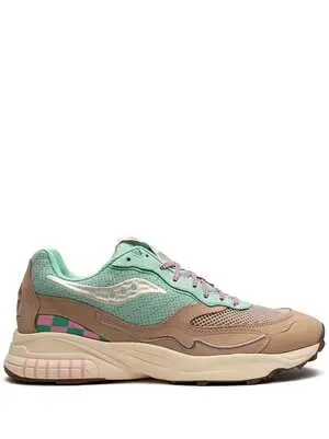 Saucony 3d Grid Hurricane Earth Citizen Sneakers - Brown