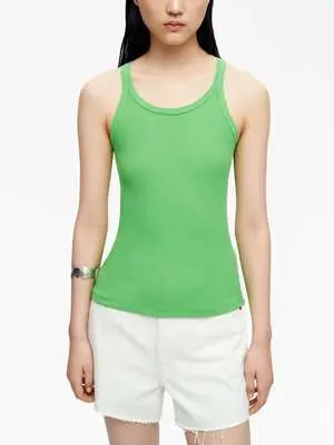 RE/DONE Ribbed-knit Tank Top