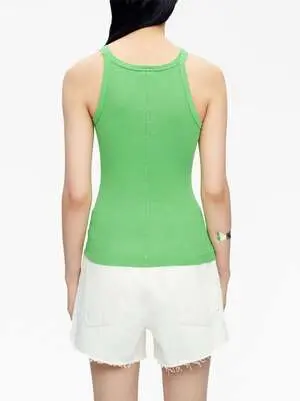 RE/DONE Ribbed-knit Tank Top
