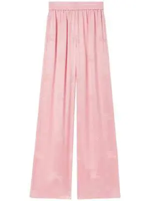 Burberry Ekd Jacquard Trousers - Pink