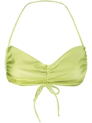 Jade Swim Isla Ruched Bikini Top