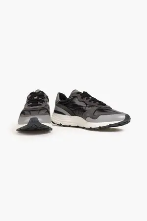 John Elliott Edition One Shell, Leather And Suede Sneakers