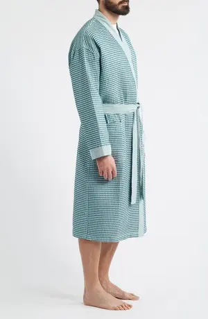 Majestic International La Paz Cotton Robe - Teal