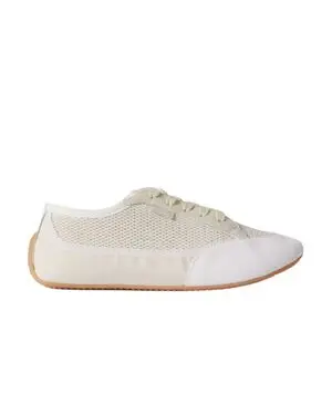 THE ROW Bonnie Leather-trimmed Sneakers
