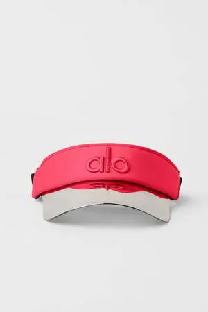 Alo Yoga Airlift Solar Visor Hat - Candy Red