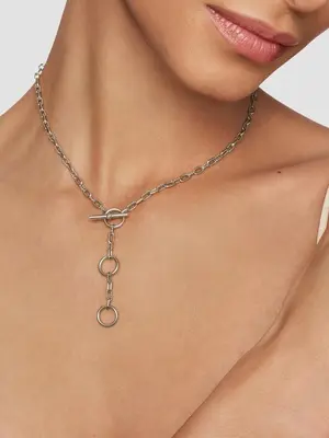 David Yurman Madison 3-ring Chain Necklace