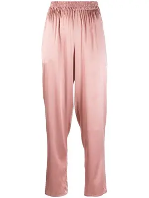 GIANLUCA CAPANNOLO Mila Cropped Trousers - Pink