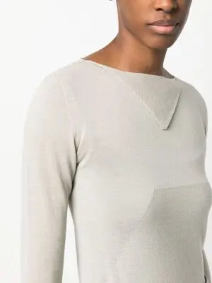 Rick Owens Column Knit Sweater
