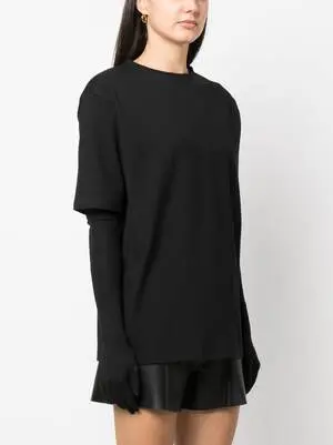 MANURI Glove-sleeve T-shirt