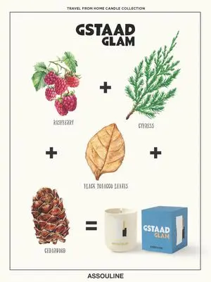 Assouline Gstaad Glam Travel From Home Candle - Neutrals