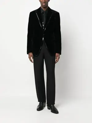 Dsquared2 Sequined-trim Velvet Blazer