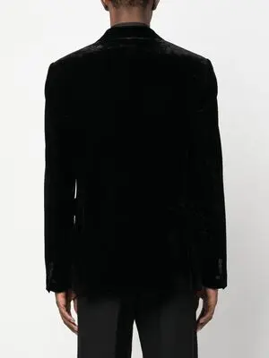 Dsquared2 Sequined-trim Velvet Blazer
