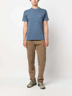Stone Island Copass-patch Cotton T-shirt