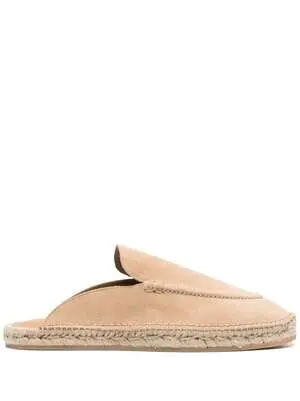 SCAROSSO Suede Espadrilles - Neutrals