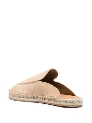 SCAROSSO Suede Espadrilles - Neutrals