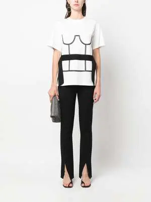 MURMUR Trompe L'oeil Corset T-shirt
