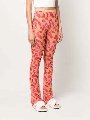MARCO RAMBALDI Mouth-print Trousers
