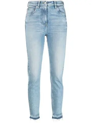 Iro Paris Raw Edge Hem Jeans For Women
