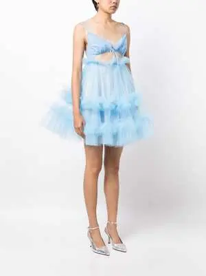 ACT Nº1 Tulle Ruffled Dress