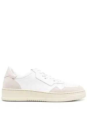 SCAROSSO Alexia Leather Low-top Sneakers