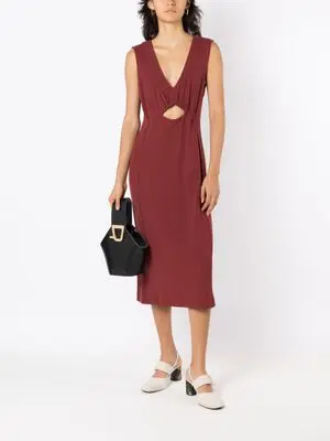 ALCACUZ Lighthouse Cut-out Midi Dress
