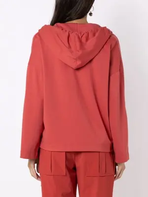 ALCACUZ Drawstring Hooded Shirt