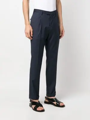 PT TORINO Straight-leg Trousers - Blue