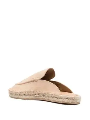 SCAROSSO Suede Jute-sole Espadrilles