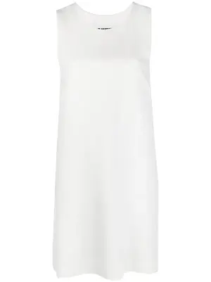 JIL SANDER Sleeveless Shift Mini Dress