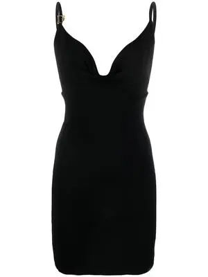 Dsquared2 Logo-embellished Cowl-neck Minidress