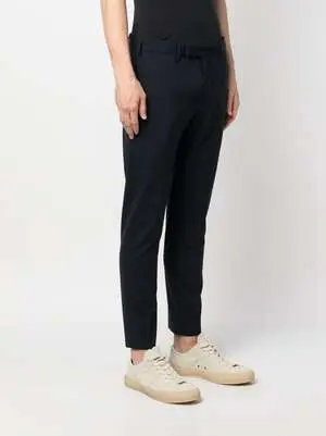 PT TORINO Slim-cut Trousers - Blue