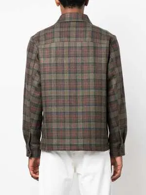 A.p.c. Checked Shirt Jacket