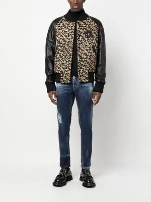 Dsquared2 Dark Scar Slim-fit Jeans