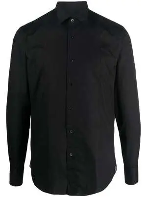 Corneliani Spread-collar Cotton Shirt