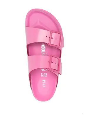 BIRKENSTOCK Logo-embossed Slides
