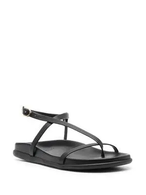 ANCIENT GREEK SANDALS Aimilia Leather Sandals - Black