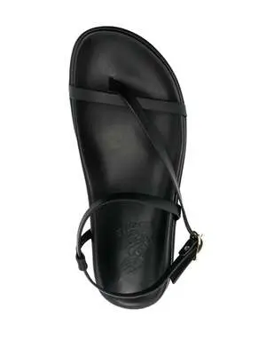 ANCIENT GREEK SANDALS Aimilia Leather Sandals - Black