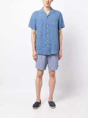 Love Brand & Co. Chest-pocket Linen Shirt