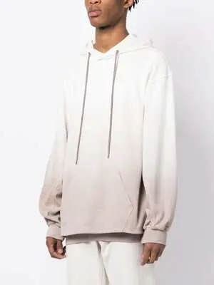 SONGZIO Gradient-effect Embroidered Hoodie