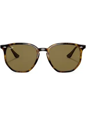 Ray-ban Ray-Ban Round-Frame Sunglasses Green