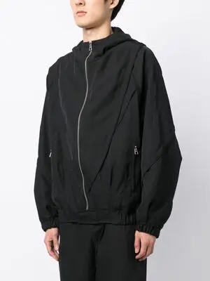 SONGZIO Cocoon Zip-up Hooded Jacket
