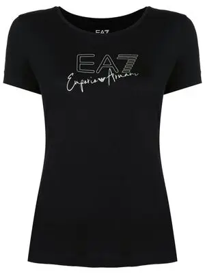 EA7 Logo-print T-shirt