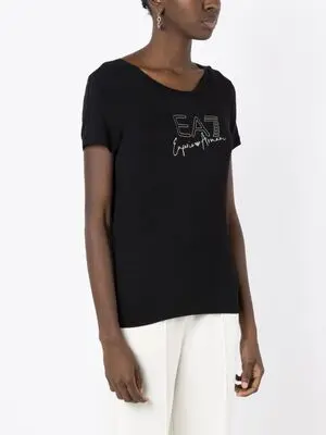 EA7 Logo-print T-shirt