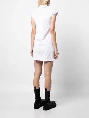 We11Done Contrast-stitching Shirt Dress